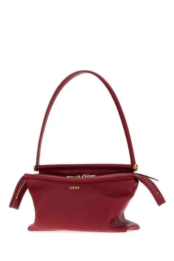 Loewe Leather Small Whisker Shoulder Bag