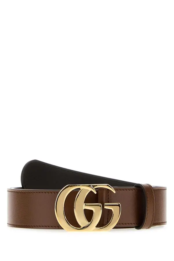Gucci Brown Leather Belt