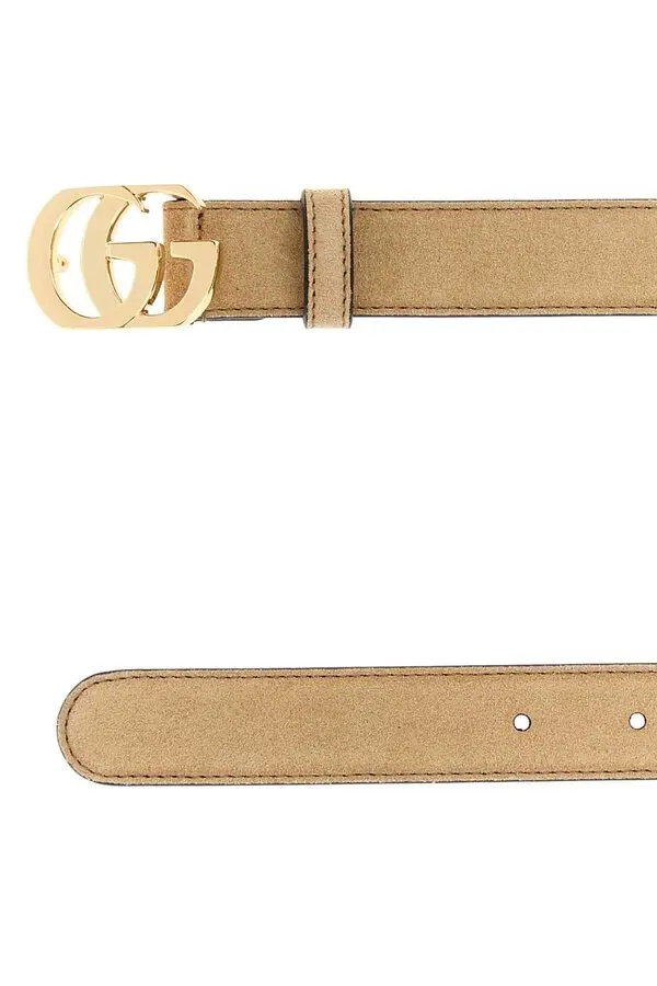 Gucci Sand Suede Belt