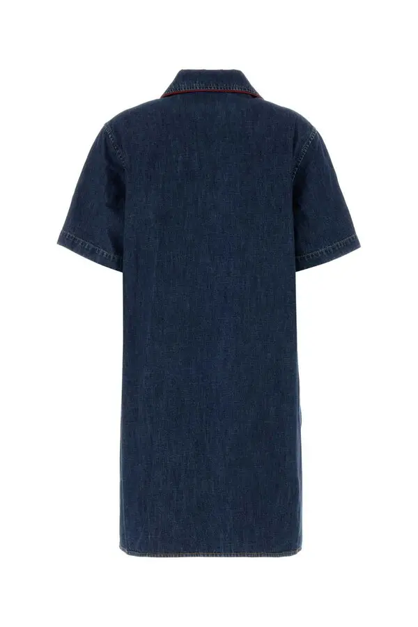Valentino Garavani Denim Dress - Blue