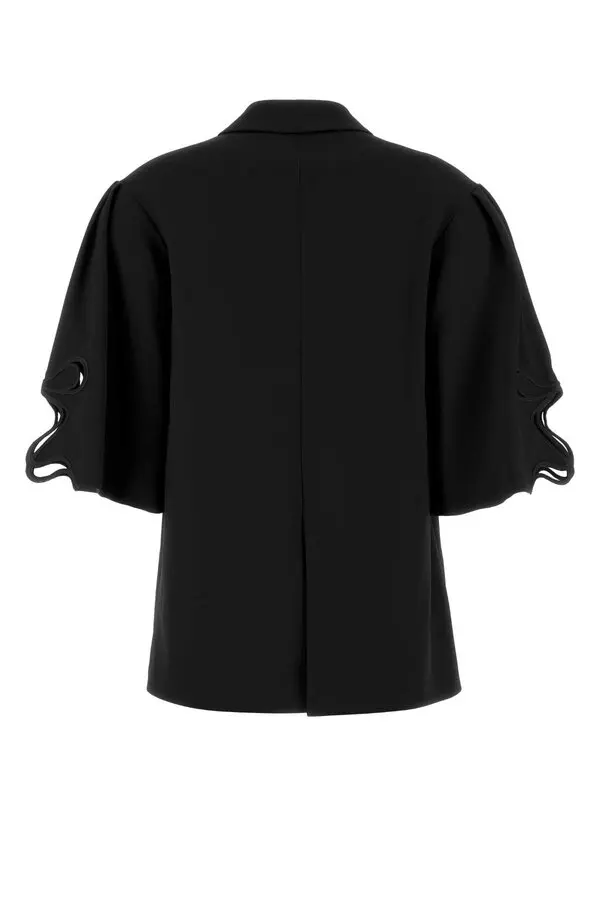 Blumarine Cady Oversize Blazer