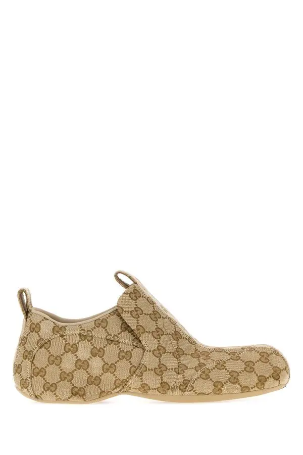 Gucci Gg Fabric Drip Slip Ons