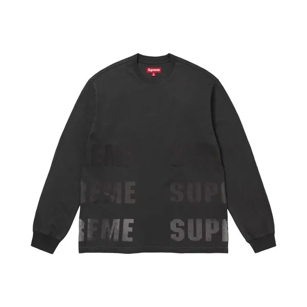 Supreme Reflective Long-sleeve Top