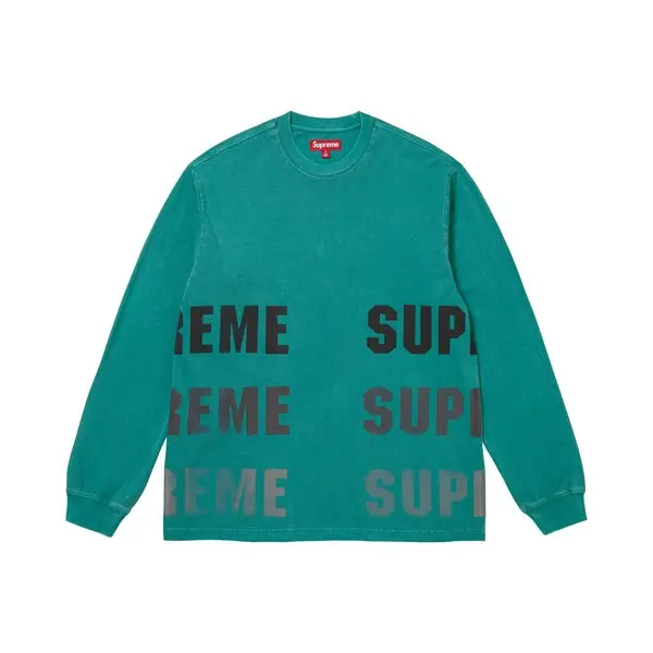 Supreme Reflective Long-sleeve Top