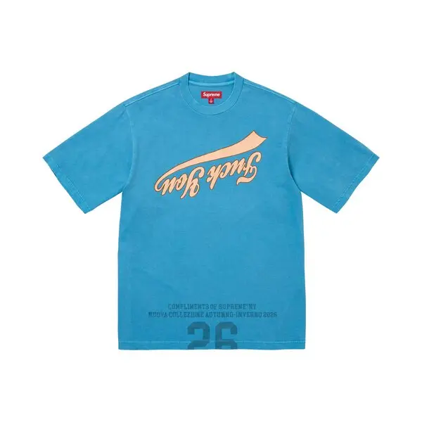 Supreme Cracked Flipped Short-sleeve Top