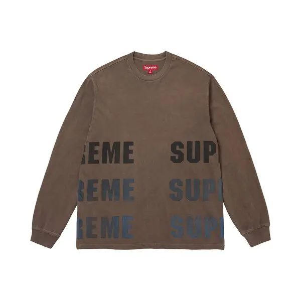 Supreme Reflective Long-sleeve Top