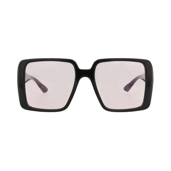 Gucci Square Sunglasses /pink - Black