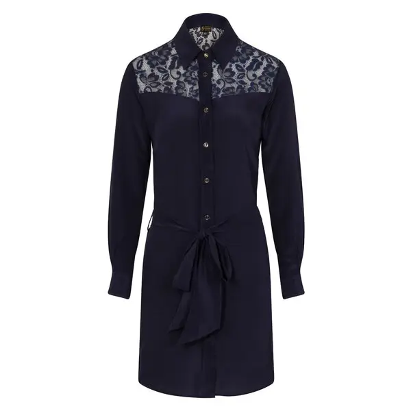 SOPHIE CAMERON DAVIES Midnight Classic Silk Dress