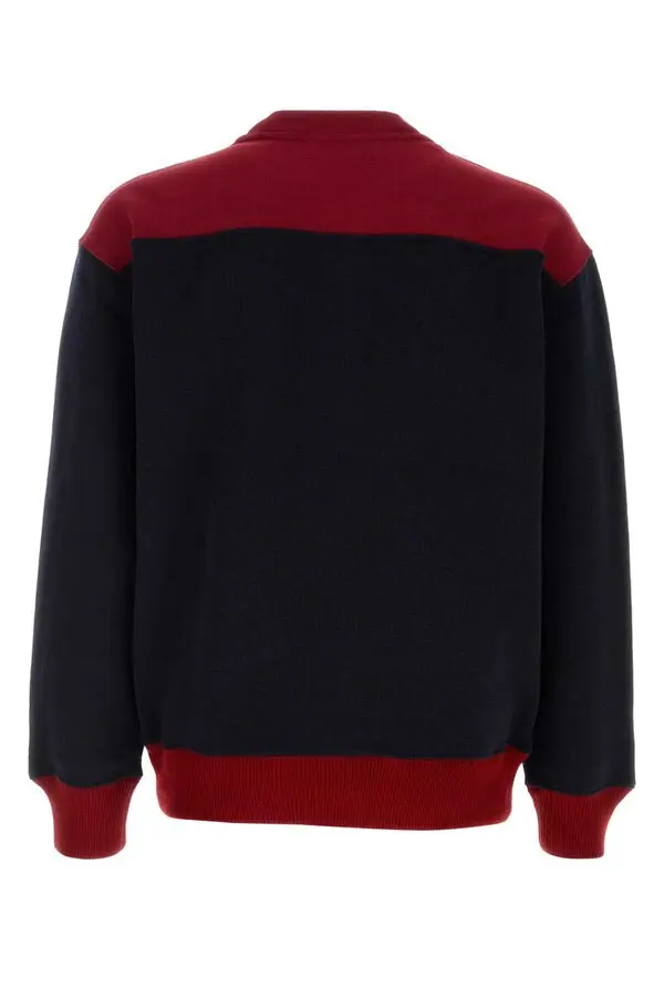 JW Anderson Two-tone Wool Blend Sweatshirt - Multicolor