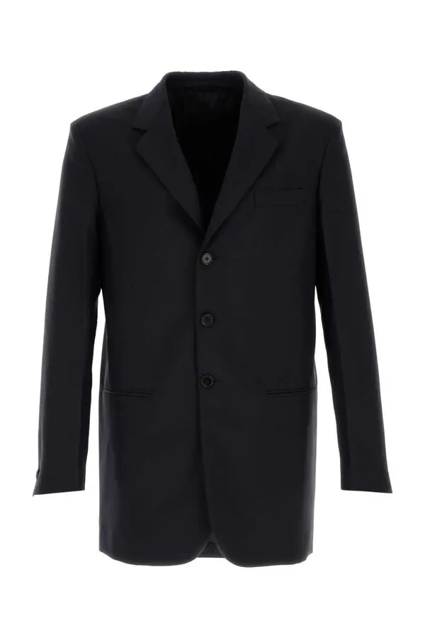 JIL SANDER Midnight Wool Blend Blazer