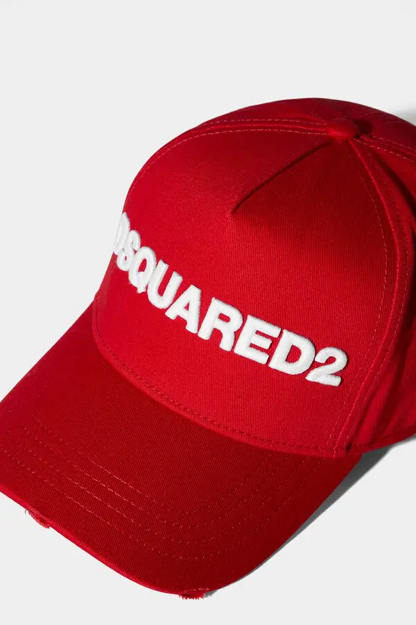 Dsquared2 Logo Baseball Cap - Red