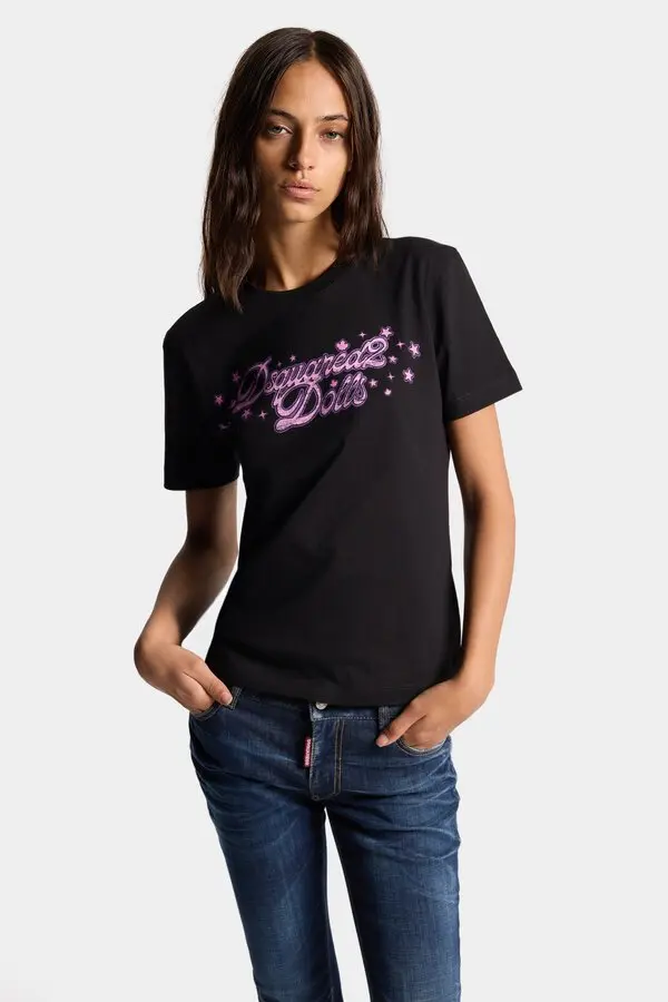 Dsquared2 Dolls Regular Fit T-shirt - Black