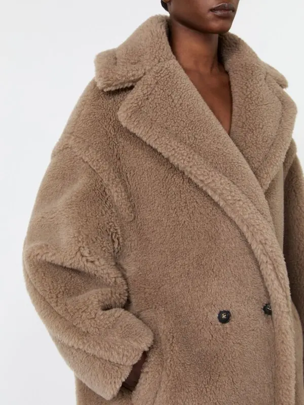 Max Mara Cashmere Teddy Bear Icon Coat - Sand