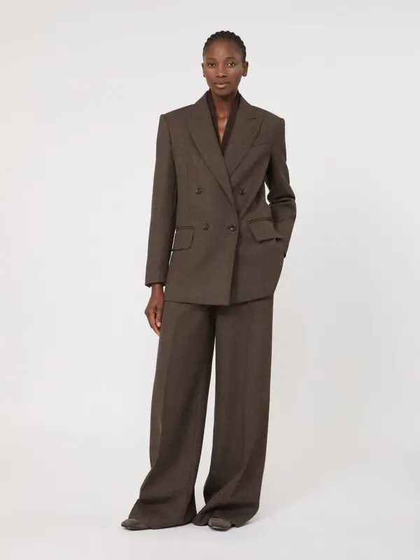 Max Mara Wool Batavia Olimpia Jacket - Mud