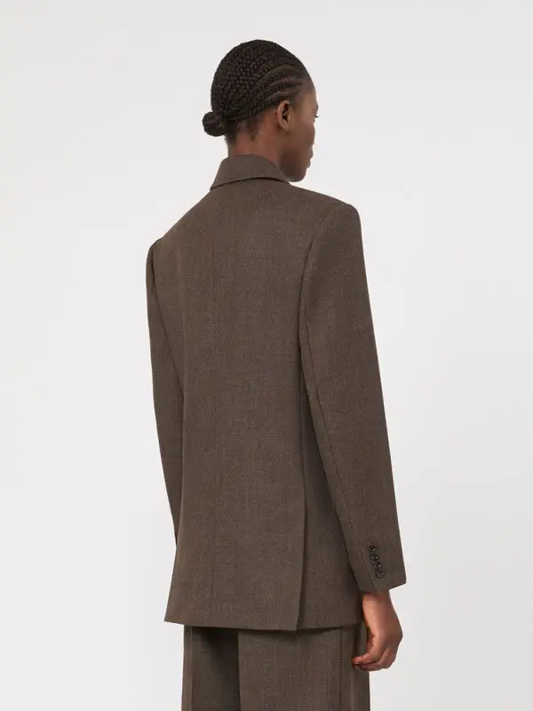 Max Mara Wool Batavia Olimpia Jacket - Mud