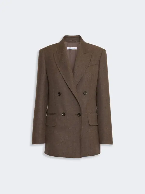 Max Mara Wool Batavia Olimpia Jacket - Mud