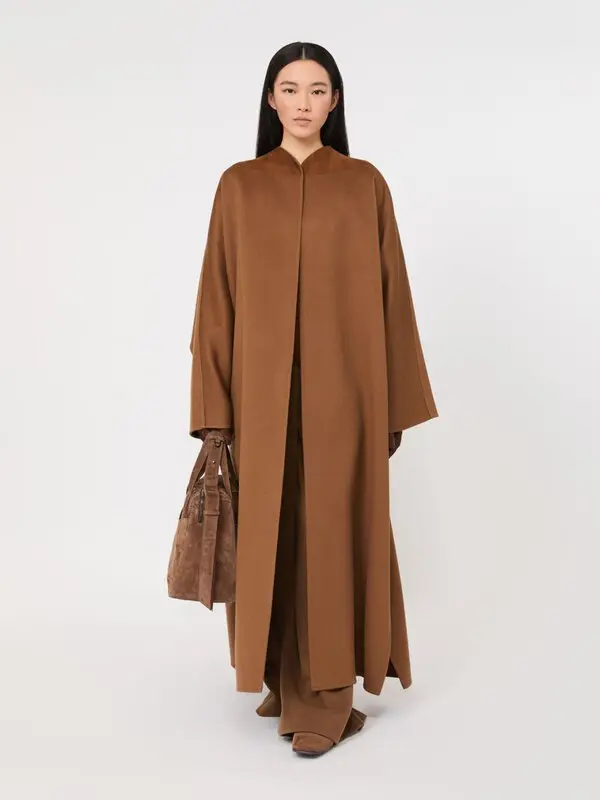 Max Mara Oversized Cashmere Coat - Camel