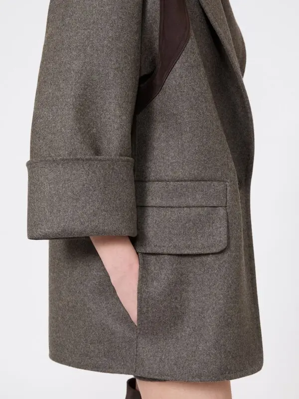 Max Mara Oversized Double Wool Jacket