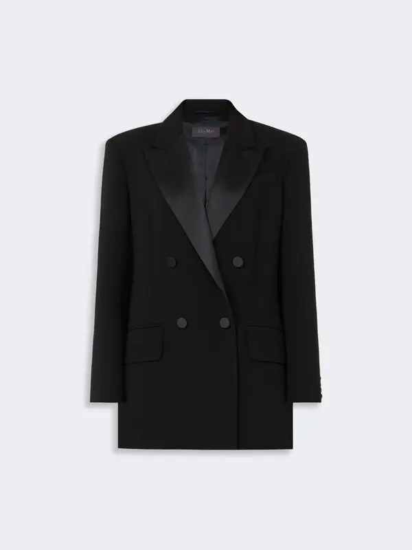 Max Mara Double-breasted Lightweight Cady Blazer