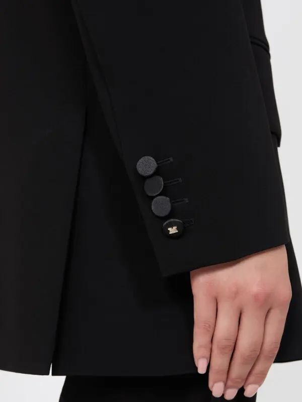 Max Mara Double-breasted Lightweight Cady Blazer