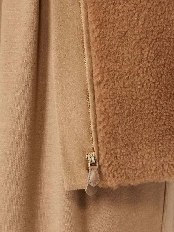 Max Mara Teddy Fabric Coat