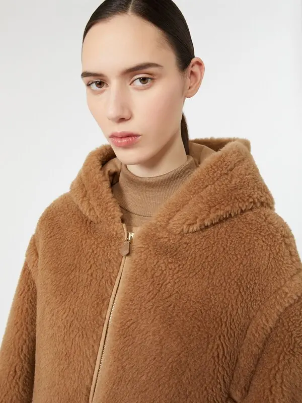 Max Mara Teddy Fabric Coat