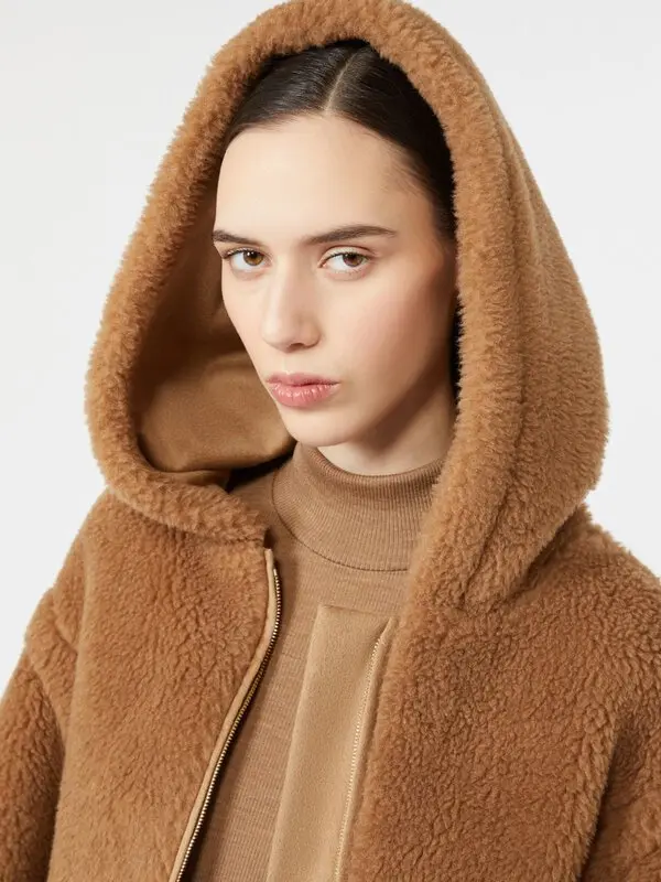 Max Mara Teddy Fabric Coat