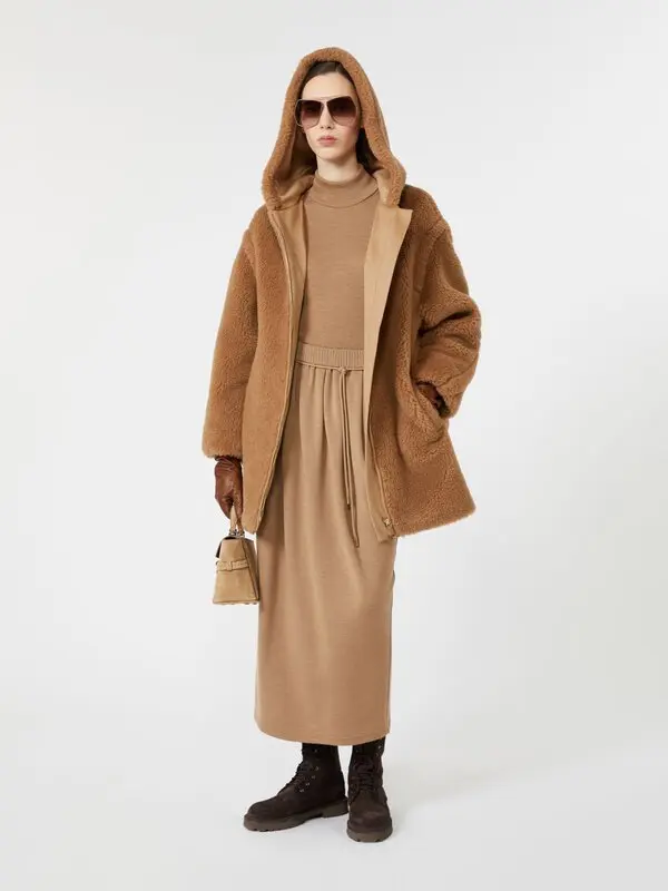 Max Mara Teddy Fabric Coat