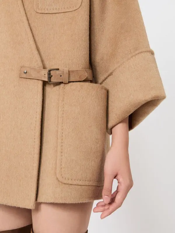 Max Mara And Mohair Cardigan Coat