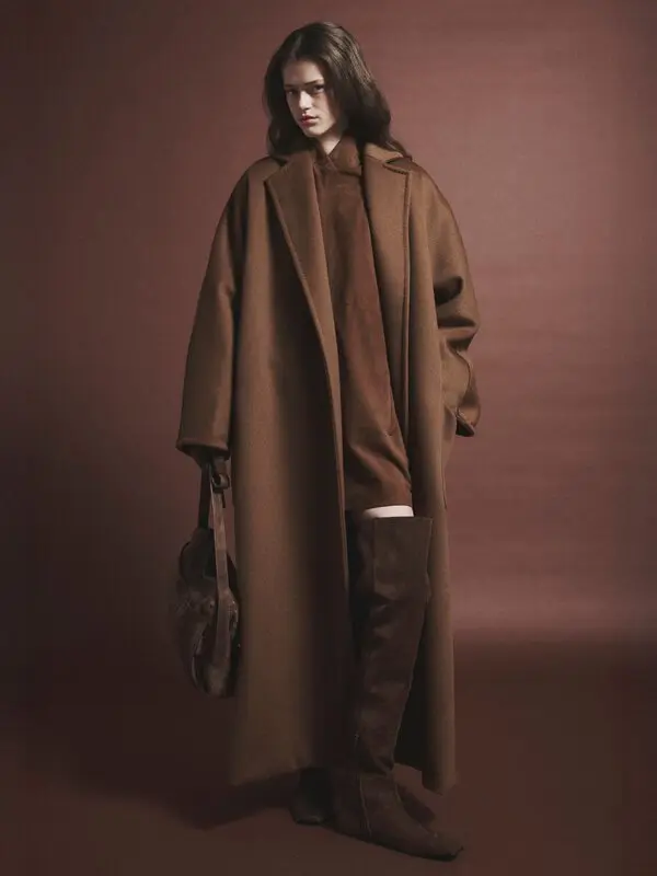Max Mara Short Wool And Cashmere Dress