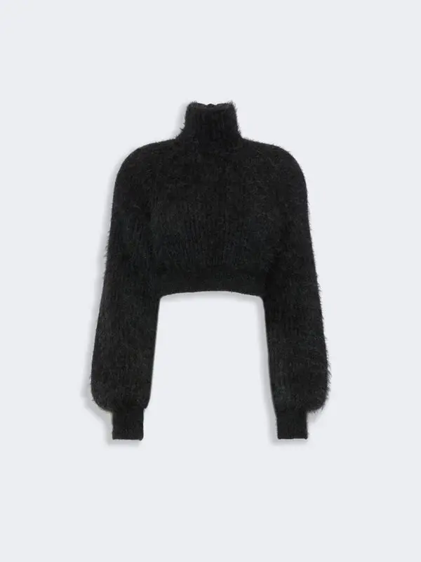 Max Mara Mélange Mohair Yarn Jumper