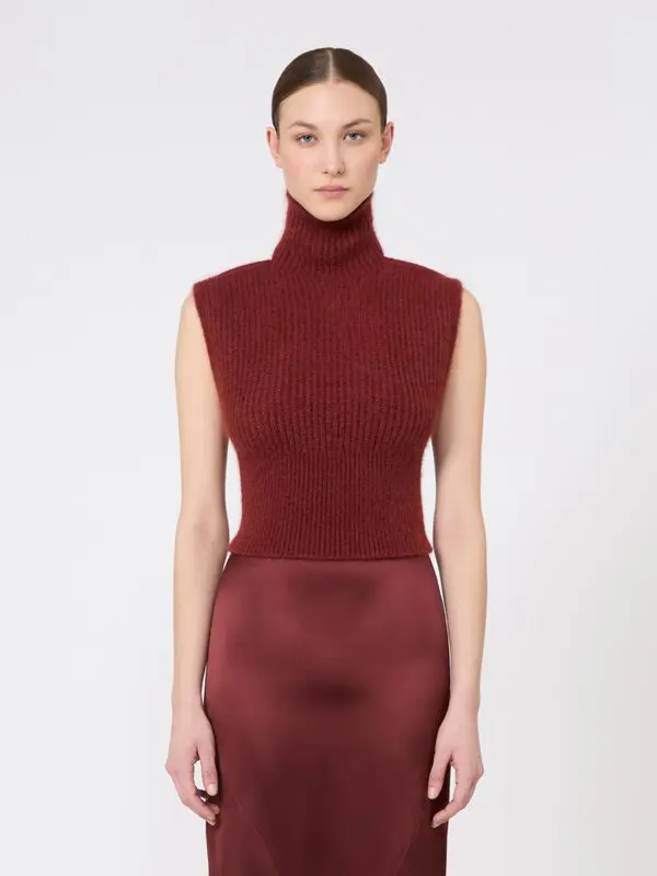 Max Mara Slim-fitting Mohair Jumper