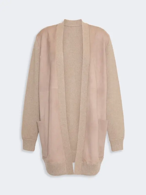 Max Mara Wool And Cashmere Cardigan - Beige