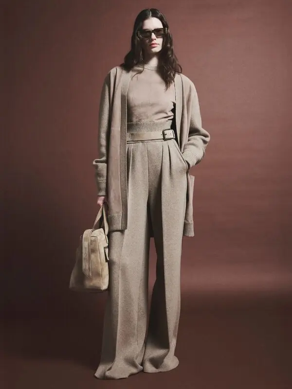 Max Mara Wool And Cashmere Cardigan - Beige