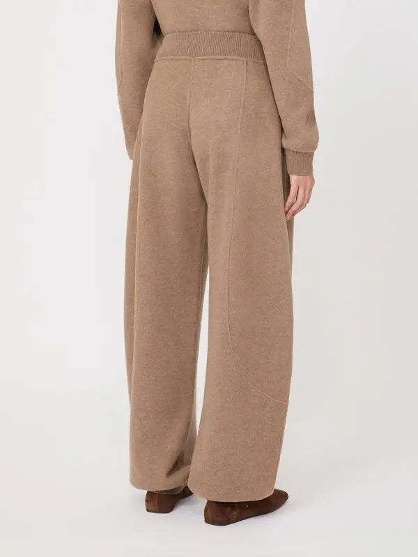 Max Mara Wool And Cashmere Jogging Trousers - Beige