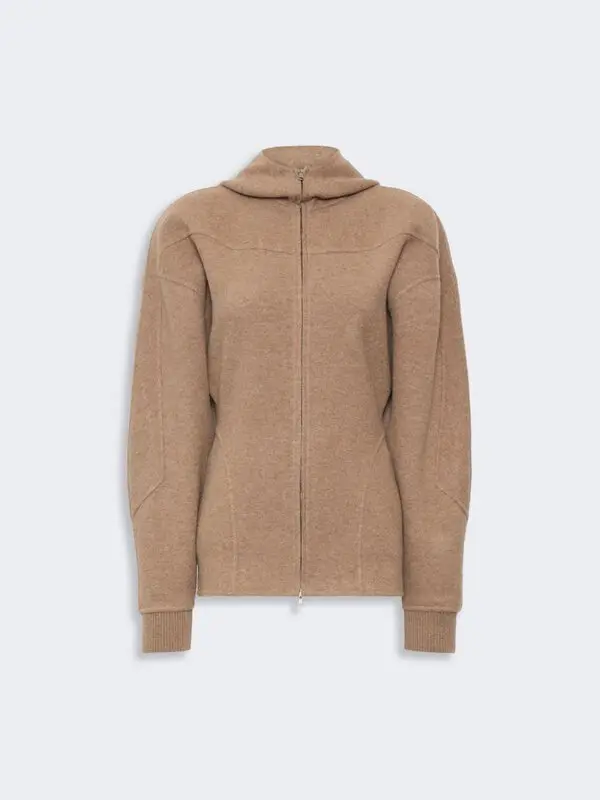 Max Mara Wool And Cashmere Jersey Sweatshirt