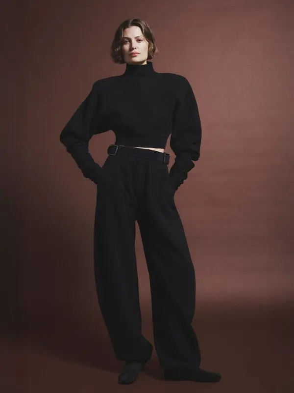 Max Mara Wool And Cashmere Jogging Trousers - Dark Grey
