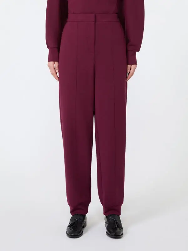 Max Mara Wool-blend Jersey Joggers