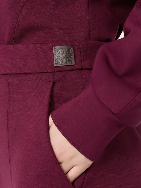 Max Mara Wool-blend Jersey Joggers