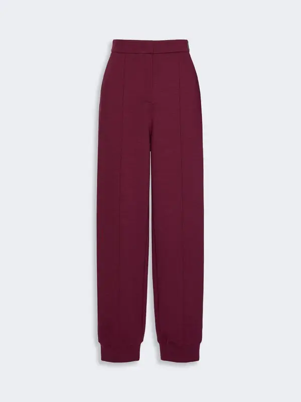 Max Mara Wool-blend Jersey Joggers