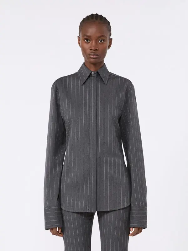 Max Mara Slim Wool Shirt