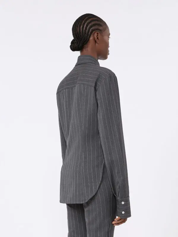 Max Mara Slim Wool Shirt