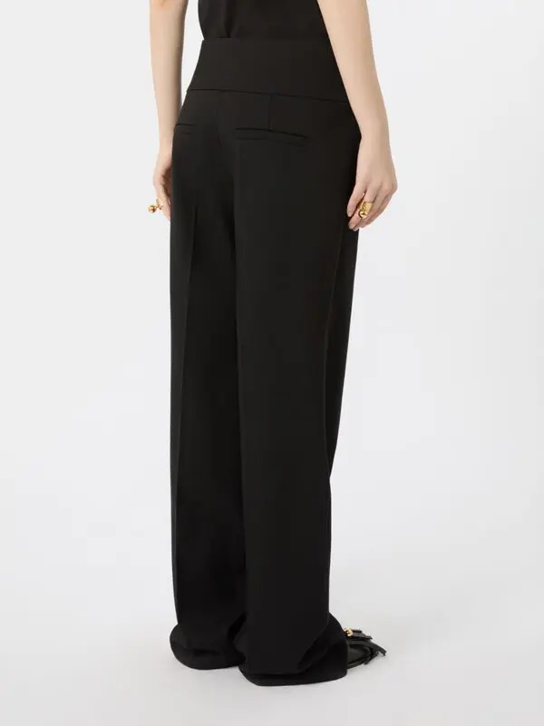 Max Mara Stretch Wool Trousers
