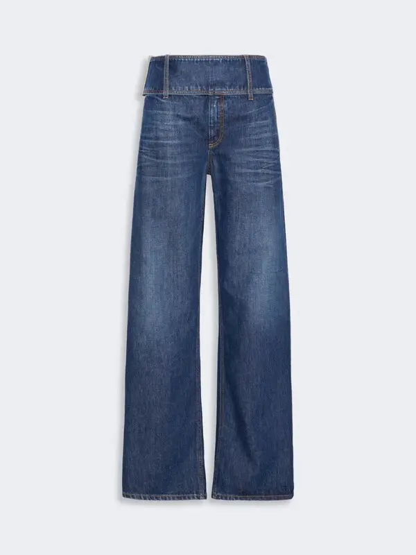 Max Mara Denim 5-pocket Trousers