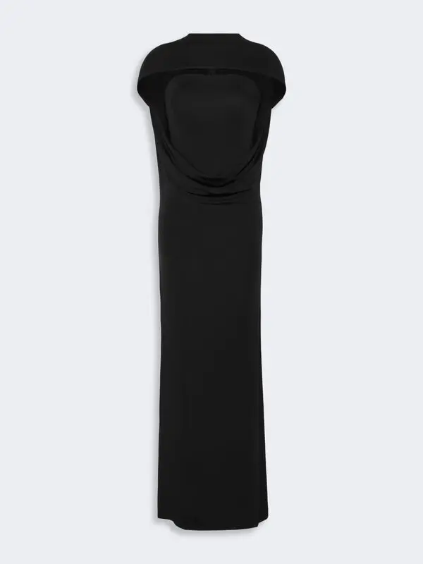 Max Mara Stretch Viscose Organzine Two-piece Dress
