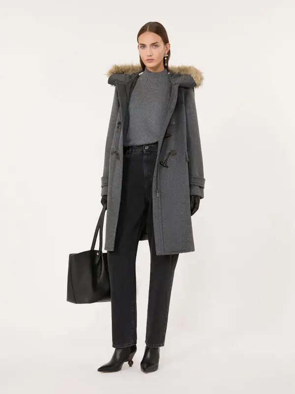 Max Mara Double Wool Broadcloth Coat