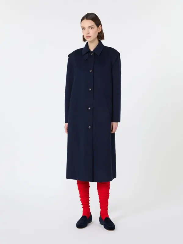 Max Mara Double Wool Broadcloth Coat