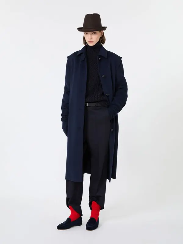 Max Mara Double Wool Broadcloth Coat