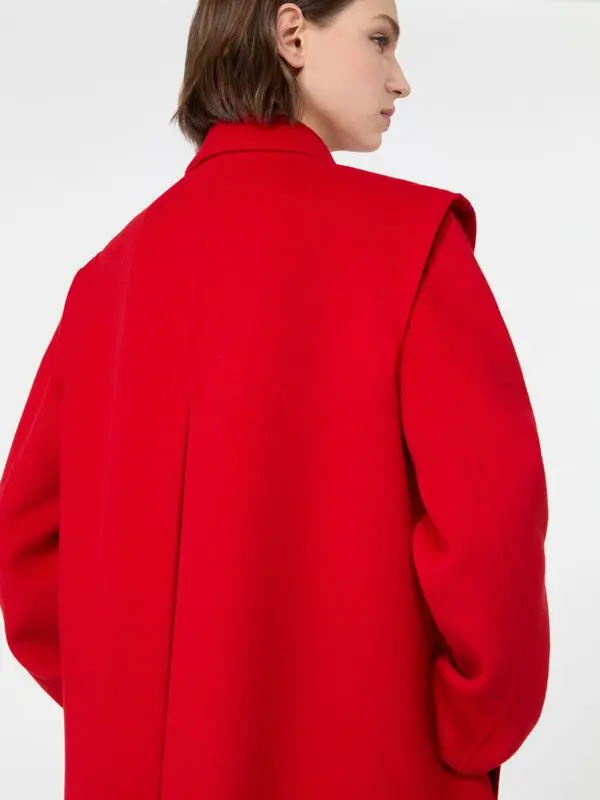 Max Mara Double Wool Broadcloth Coat