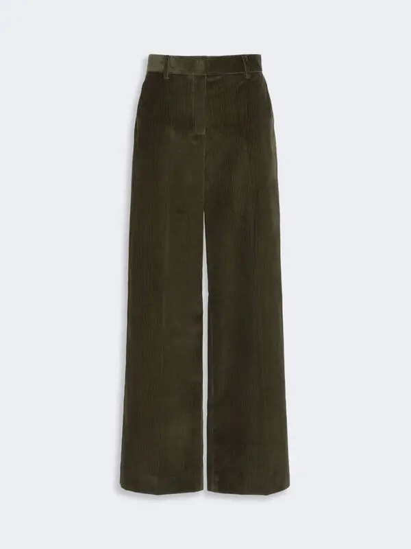 Max Mara Cotton Velvet Trousers